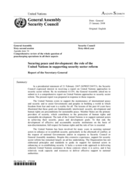 Security Sector Reform - Research Publications Jobs Training Events and ...